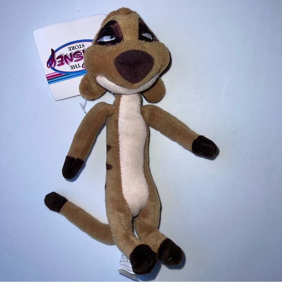 Disney | Toys | Disney The Lion King Timon Bean Bag Plush Toy 8 With ...